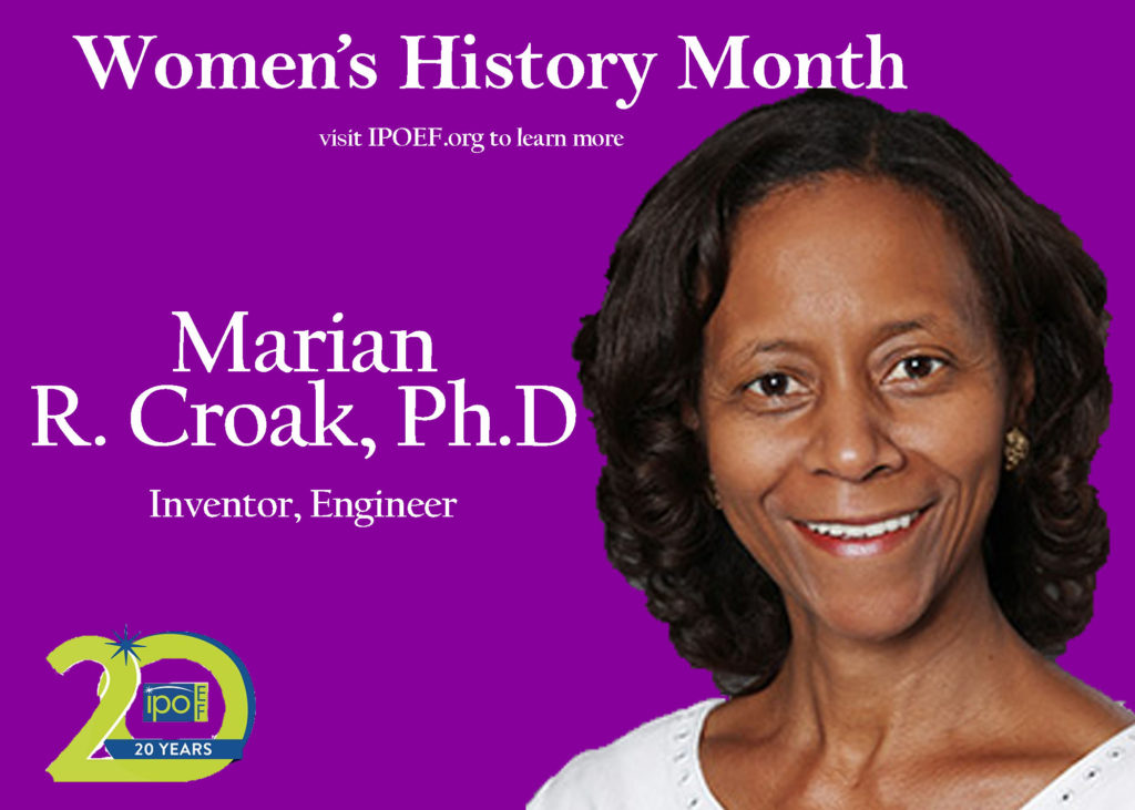 Marian R. Croak, Ph.D - IPO Education Foundation